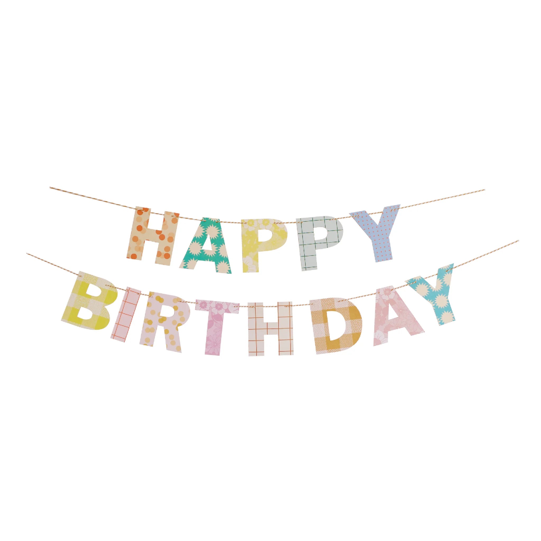 Happy Birthday Banner Kit – Hubbard House